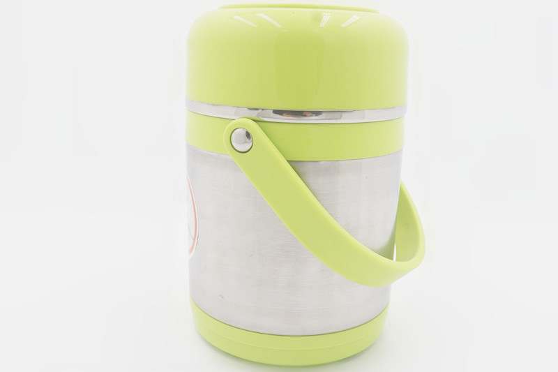 1.5L Outdoor used take away food container with plastic handle ...