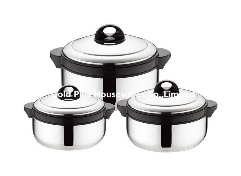 6pcs Cookware pot sets stainless steel keep warm energy-saving pot ...