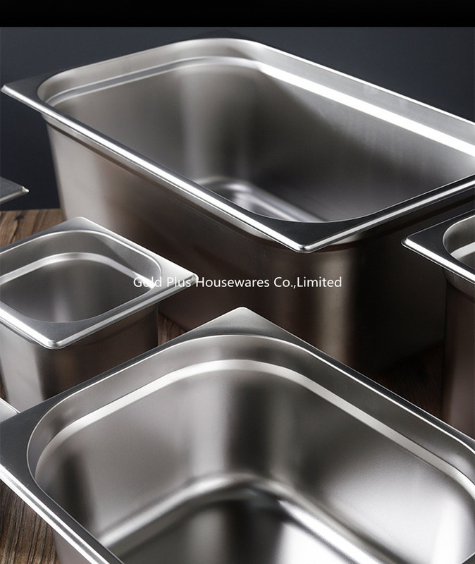 Easy To Clean Fast Food Gastronorm Container Canteen 1/2 Seasoning ...